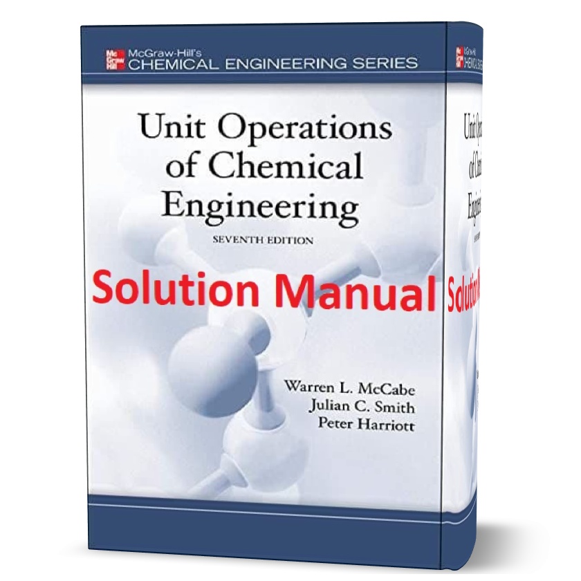 Unit Operations Of Chemical Engineering 7th Edition McCabe Smith