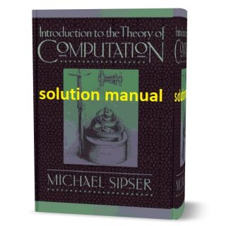 introduction to the theory of computation michael sipser 1st edition solutions manual pdf