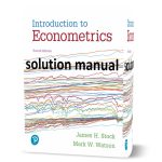 Introduction to econometrics 4th edition Stock and Watson solutions manual pdf