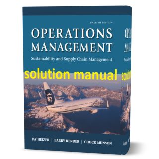 Operations Management Sustainability and Supply Chain Management Jay ...